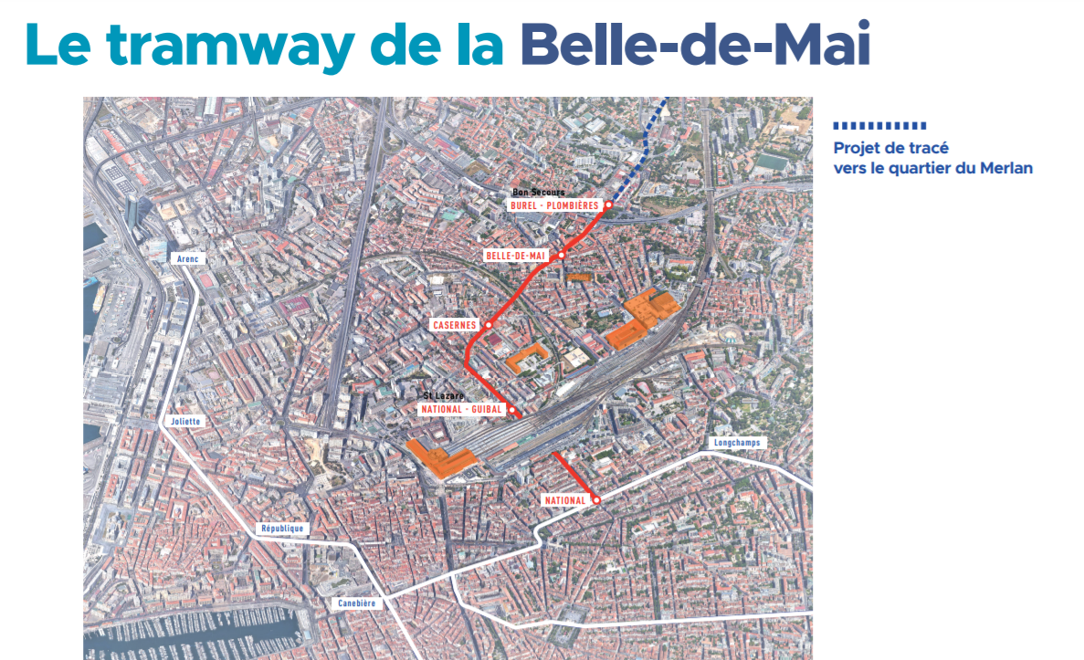 Tramways Belle de Mai et La Castellane : la Ville de Marseille met le ...