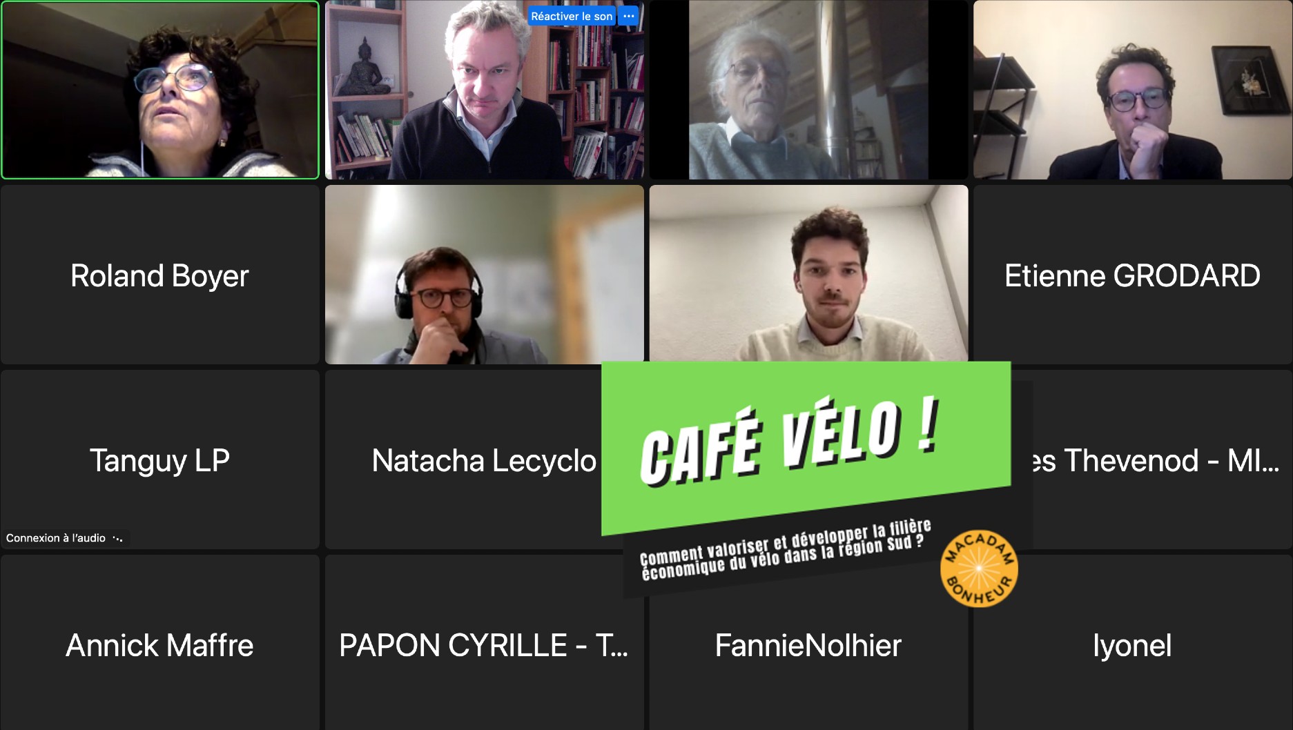 Café vélo : les acteurs du vélo débattent d'une structuration de la ...