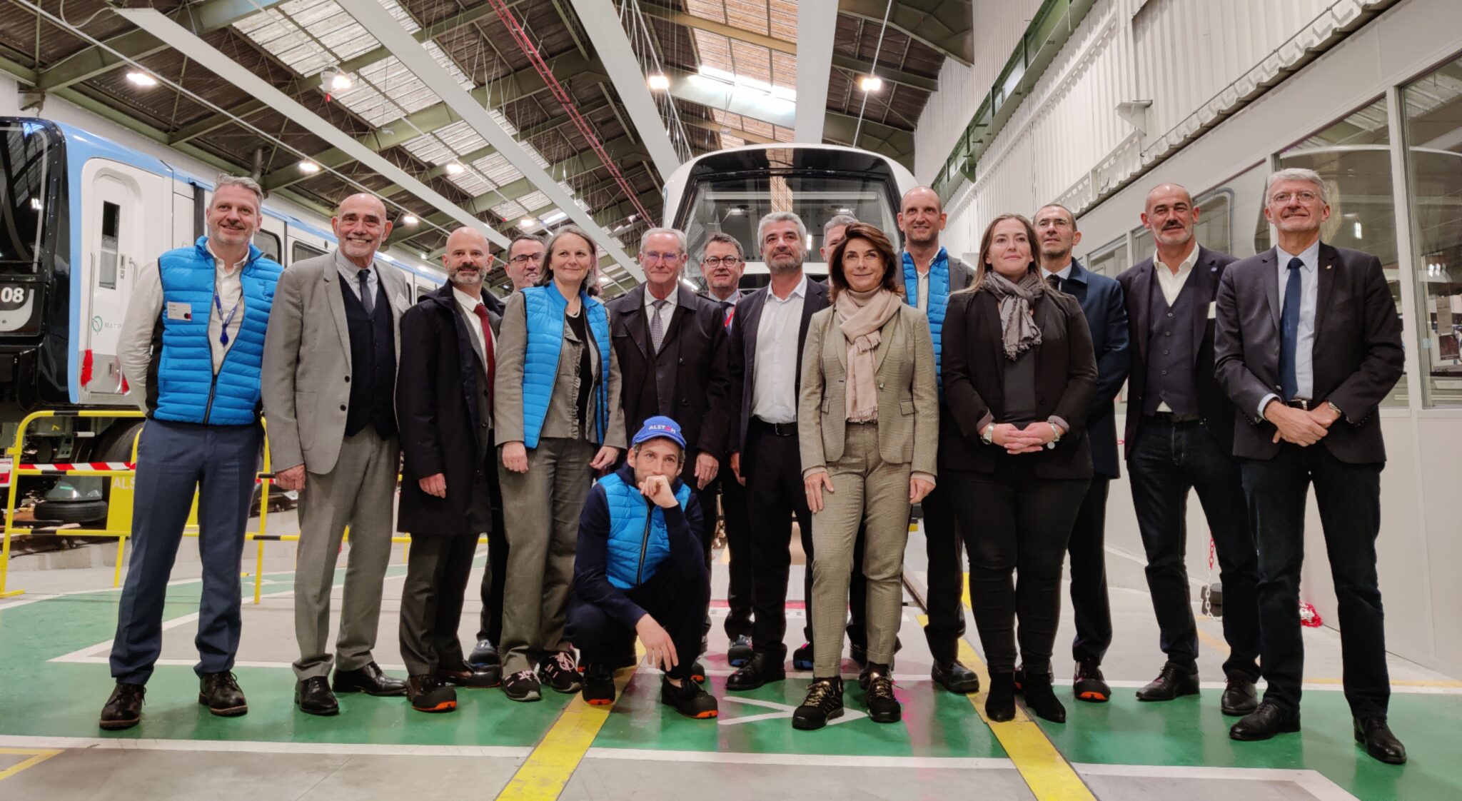 [Reportage] Le nouveau métro de Marseille dévoilé dans l'usine Alstom ...