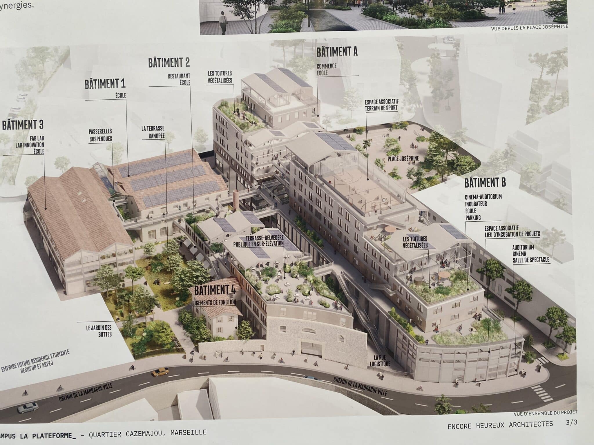 Le futur campus de l'école La Plateforme, étendard de la transformation ...