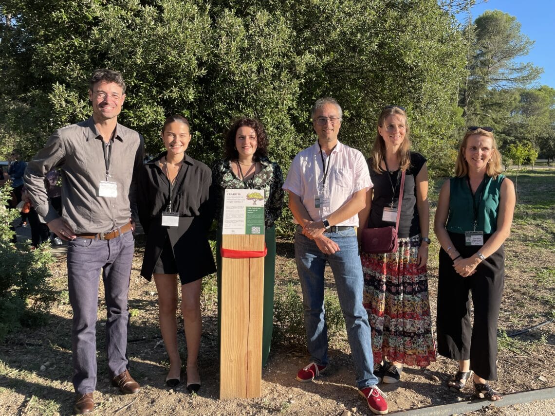 Aix-en-Provence : Cearitis inaugure son verger vitrine à l'Arbois - Gomet'