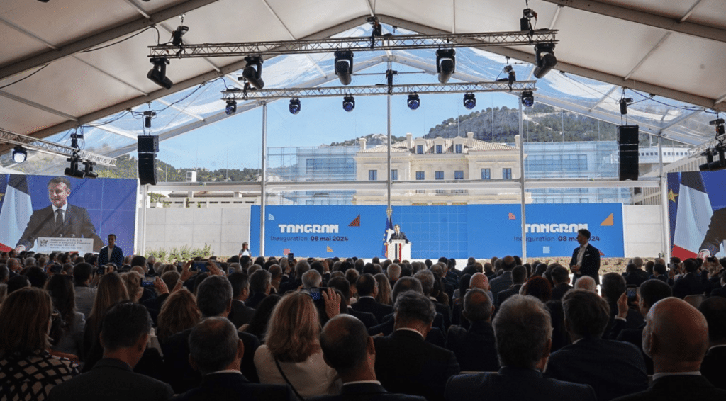 Tangram, le centre de formation interne de CMA CGM inauguré à la Pointe ...