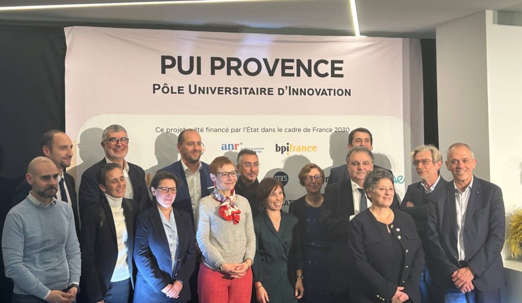 PUI Provence : " transmettre la recherche vers le monde éco"