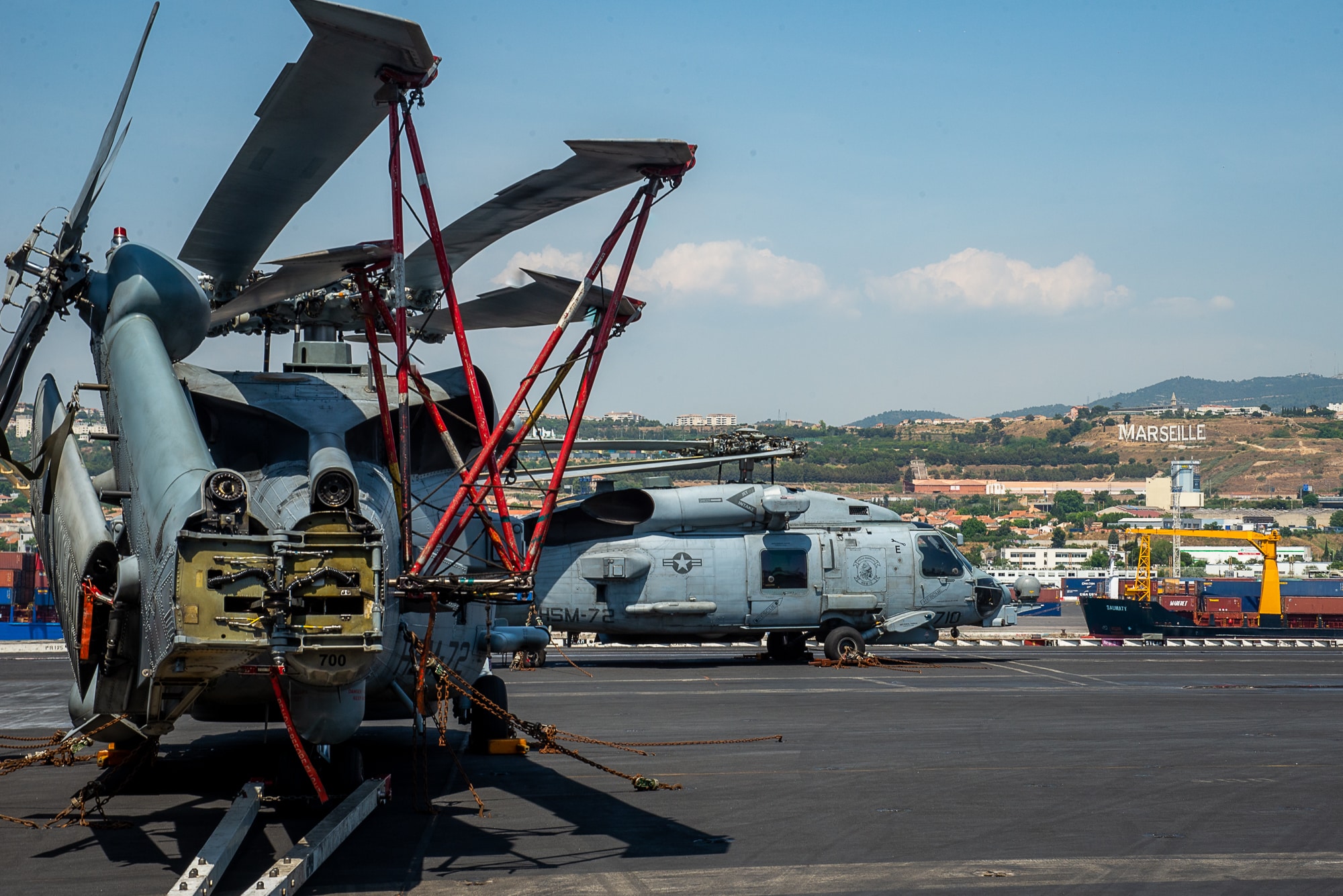 Le porte-avions USS Gerald Ford en escale à Marseille du 04 au 09 août ...
